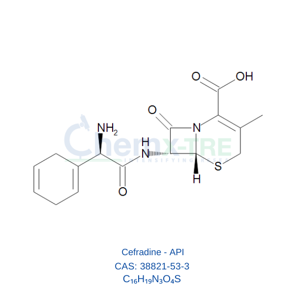 Cefradine – API – CHEMXTREE STANDARDS