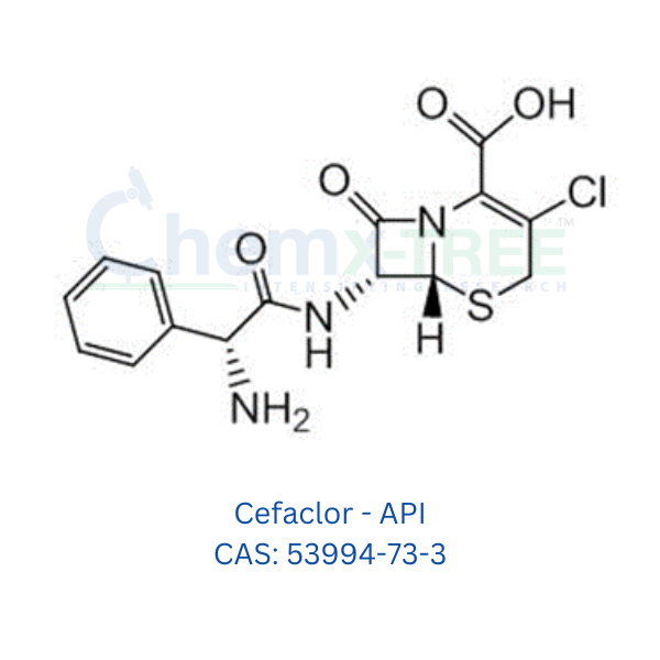 Cefaclor – API – CHEMXTREE STANDARDS
