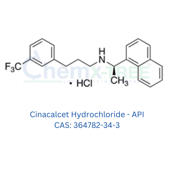 Cinacalcet Hydrochloride – API – CHEMXTREE STANDARDS