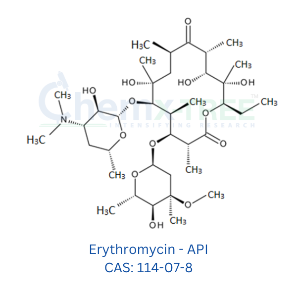 Erythromycin – API – CHEMXTREE STANDARDS
